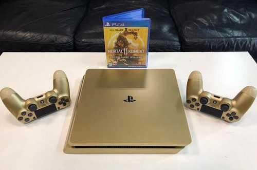 PS/Playstation 4 Slim 500гб Gold Обмен Приставок
