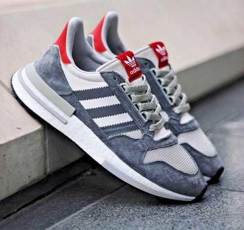 Кросcовки Adidas ZX 500 серые