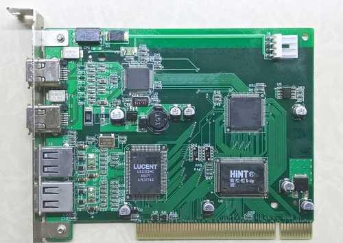 Контроллер FireWire ieee-1394 pcifw14D