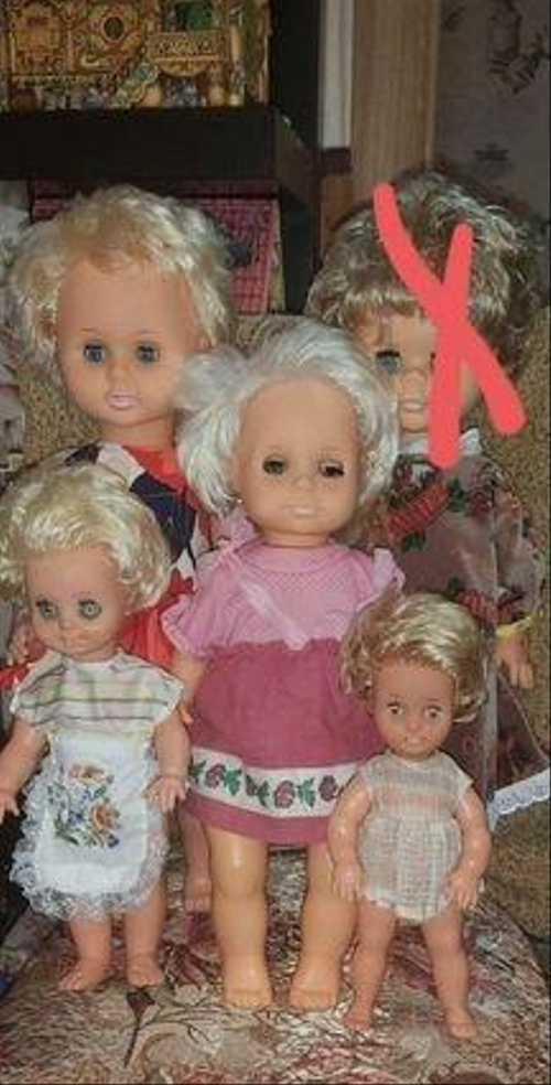 Винтажные куклы, гдр, 70-е годы