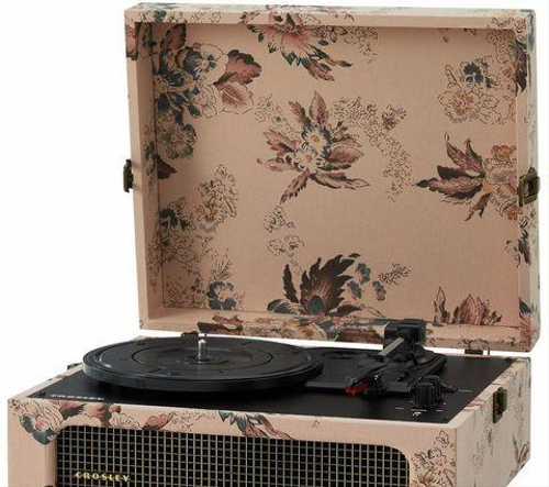 Проигрыватель Crosley Voyager Plus Floral