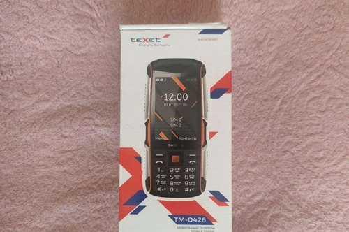 Мобильный телефон texet тм-D426