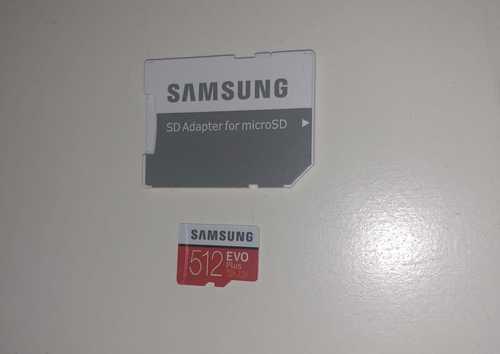 Карта памяти MicroSD Samsung 512Gb