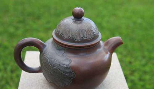 Китайский глиняный чайник - Пион, Нисин-Тао