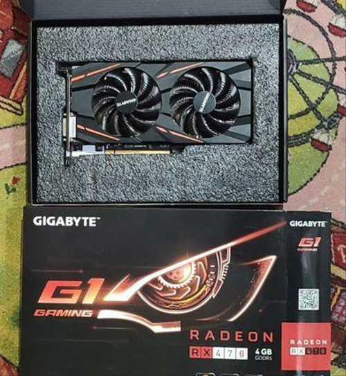 Видеокарта rx 470 4 gb