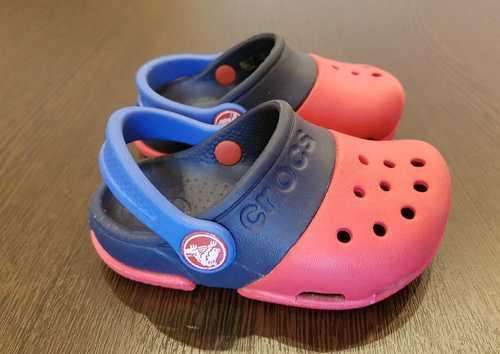 Crocs шлепки 22р- С5