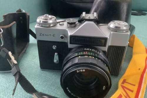 Зенит-Е фотоаппарат пленочный зеркальный