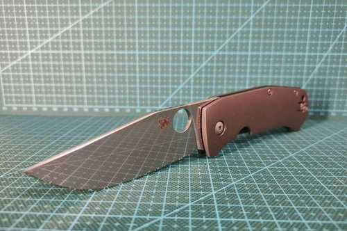 Spyderco Slisz Bowie C186TIP CTS-XHP/TI