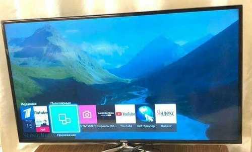 Samsung 50" Smart TV, 3D, Wi Fi, Bluetooth, голосо