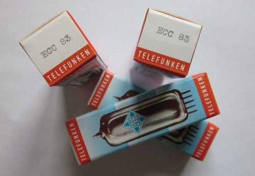 Лампы Telefunken 12AX7 (ECC-83)