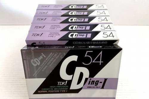 Аудиокассеты кассеты TDK CDing I 54 - 1989 г