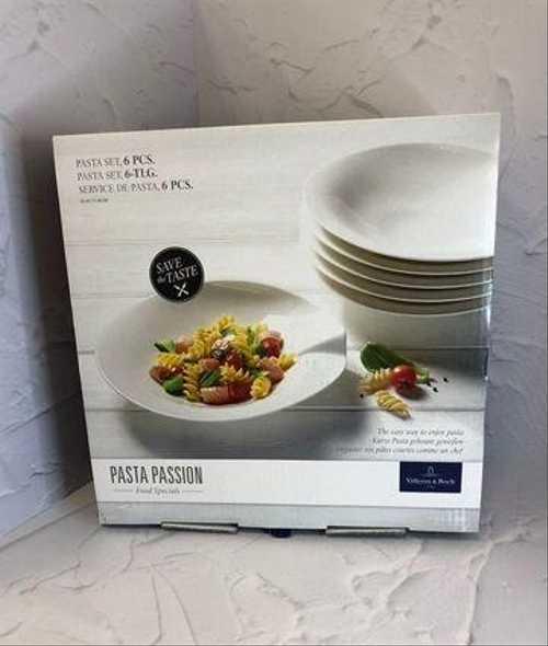 Набор тарелок Pasta Passion 6 шт Villeroy & Boch