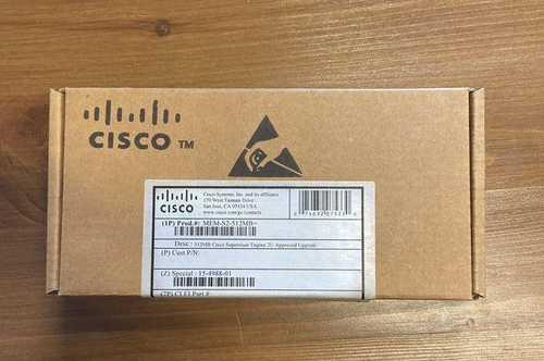 Память cisco MEM-S2-512MB