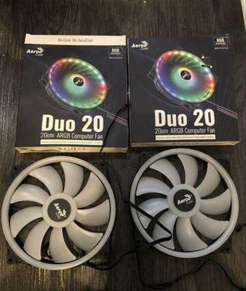 Вентилятор Aerocool duo 20 argb