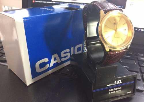 Casio Men's MTP1183Q-9A Gold Leather оригинал