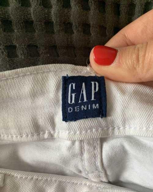 Джинсы белые gap 30