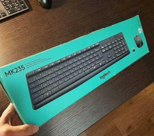 Беспроводная клавиатура Logitech MK235