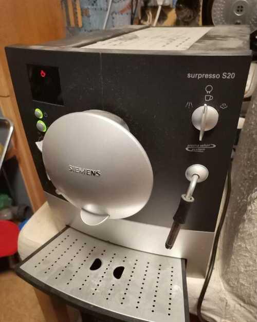 Кофемашина Siemens Surpresso S20 60001 Швейцария