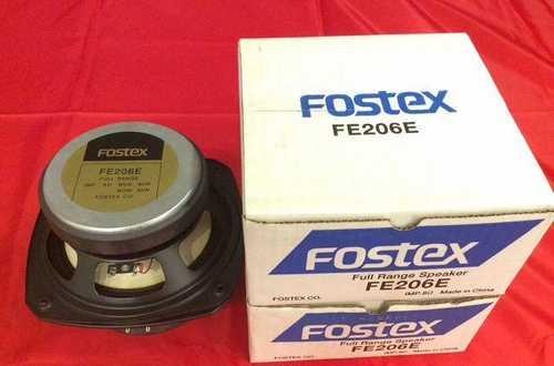 Широкополосные динамики fostex FE 206 E