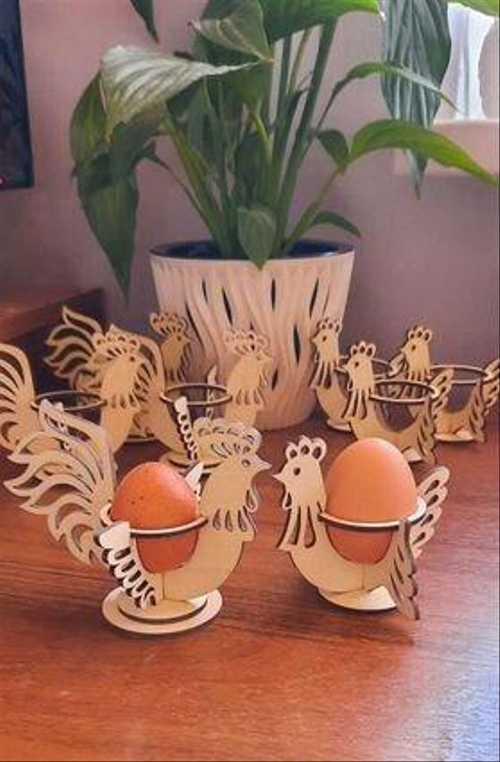 Пасхальные подставки для яиц