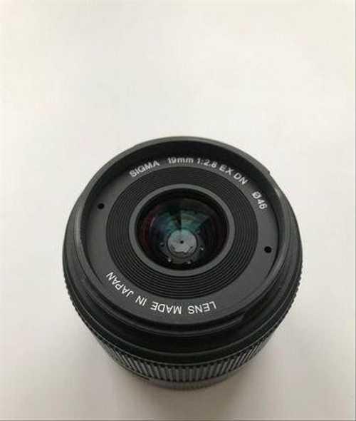 Объектив AF Sigma 19mm f/2.8 (Sony E-mount)