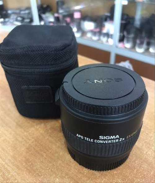 Телеконвертер sigma APO 2x EX DG на Sony A