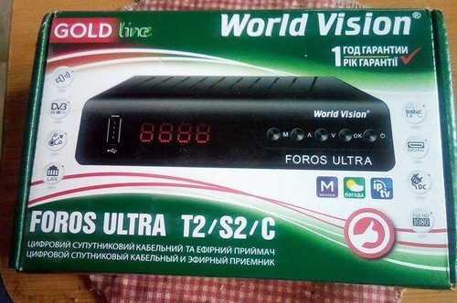 World Vision foros Ultra пульт. World Vision foros Ultra цена.