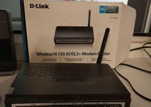 Adsl роутер dlink dsl-2640u