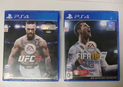 Игры на PS4 UFS 3 fifa 18