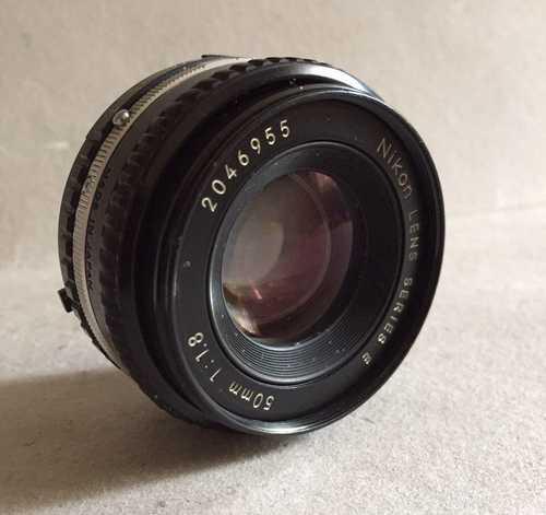Объектив Nikon lens series E 1,8/50