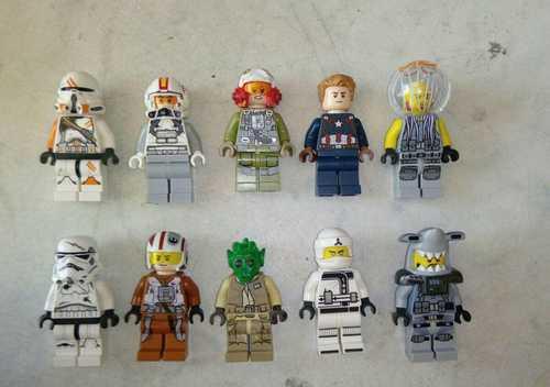 Минифигурки Lego: star wars, ninjago, marvel