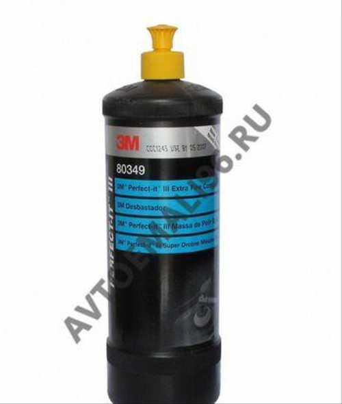 3M/3М Паста полировальная 80349 абразив с желтым к