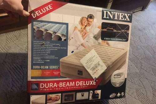 Intex 203x152x46 Cm Надувная кровать