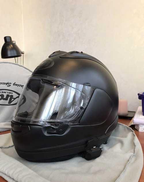 Мотошлем Arai RX-7V Black Frost. размер S