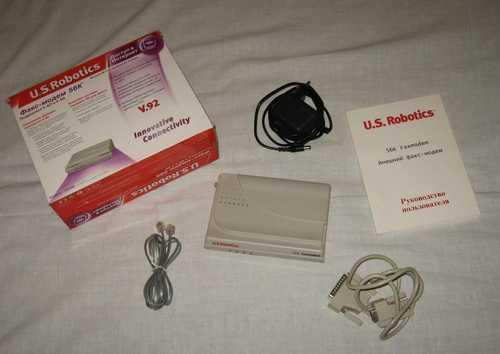 U. s. robotics 56k faxmodem