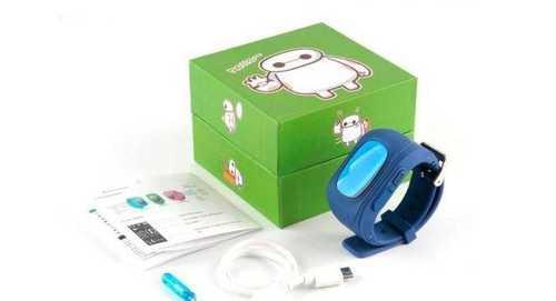Умные детские часы Q50 с GPS трекером в подарок