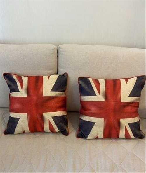 Подушки декоративные с британским флагом