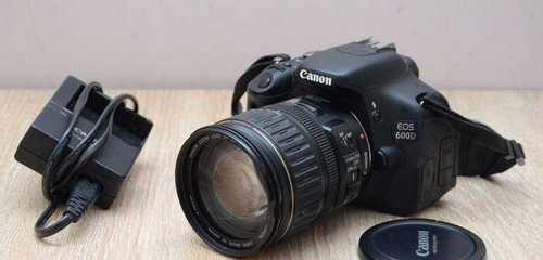 Canon 600D + Canon EF 28-135mm + проф. видеосвет