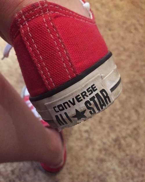 Кеды красные Converse