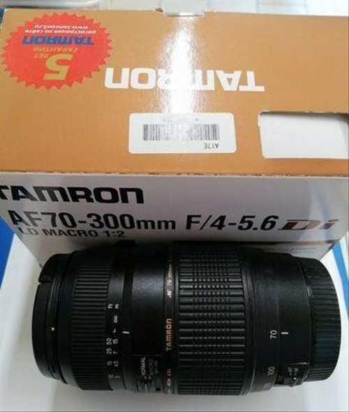 Объектив Tamron AF70-300mm для Canon