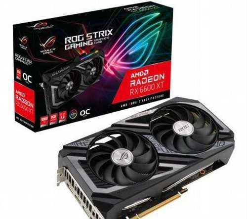 RX6600XT asus ROG-strix-RX6600XT-O8G-gaming в пути