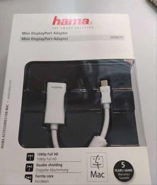 Адаптер (переходник) hama h-53246 новый в упаковке