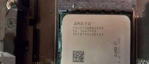 AMD FX 4330. AMD FX-4330 am3+, 4 x 4000 МГЦ. FX 4330.