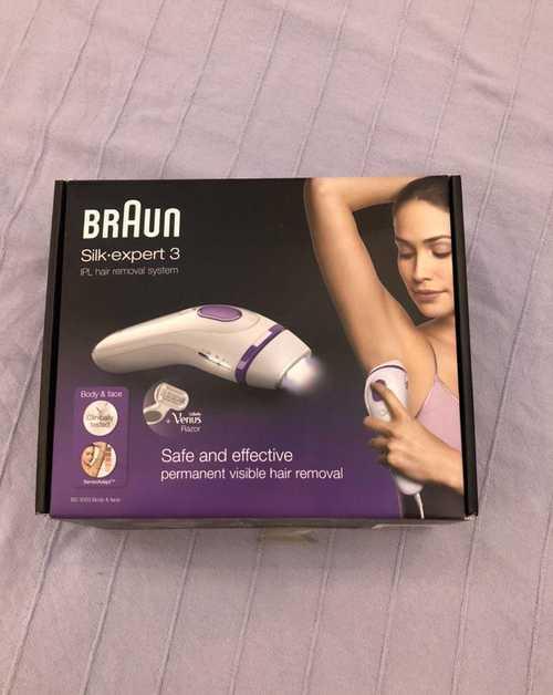 Фотоэпилятор Braun Silk Expert - новый