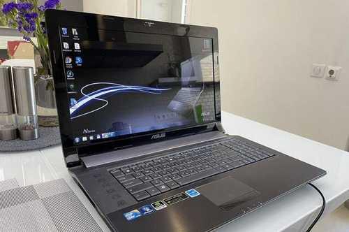 Ноутбук Asus N73J 17”