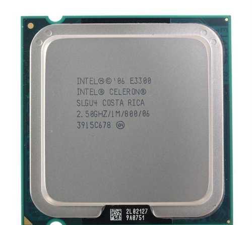 Процессор Intel Celeron E3300