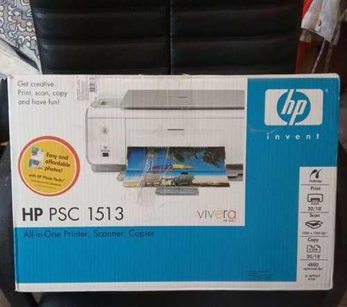 Мфу HP PSC 1513s All-in-One Принтер Сканер Копир