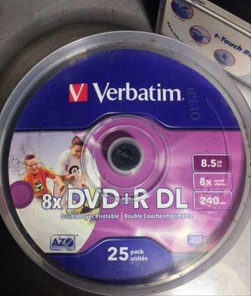 DVD RW DL диски новые