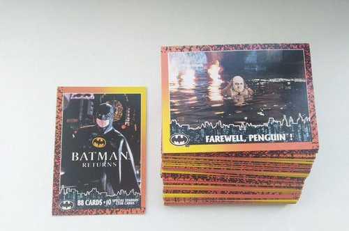 Сет карточек Batman Returns Topps (1-88)
