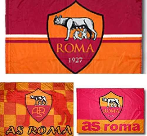 Флаги фк Рома Roma спортивные футбольные